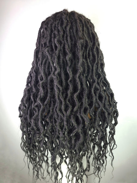 Boho Locs Lace Frontal Wig 30" – Celebrity Hair For Less
