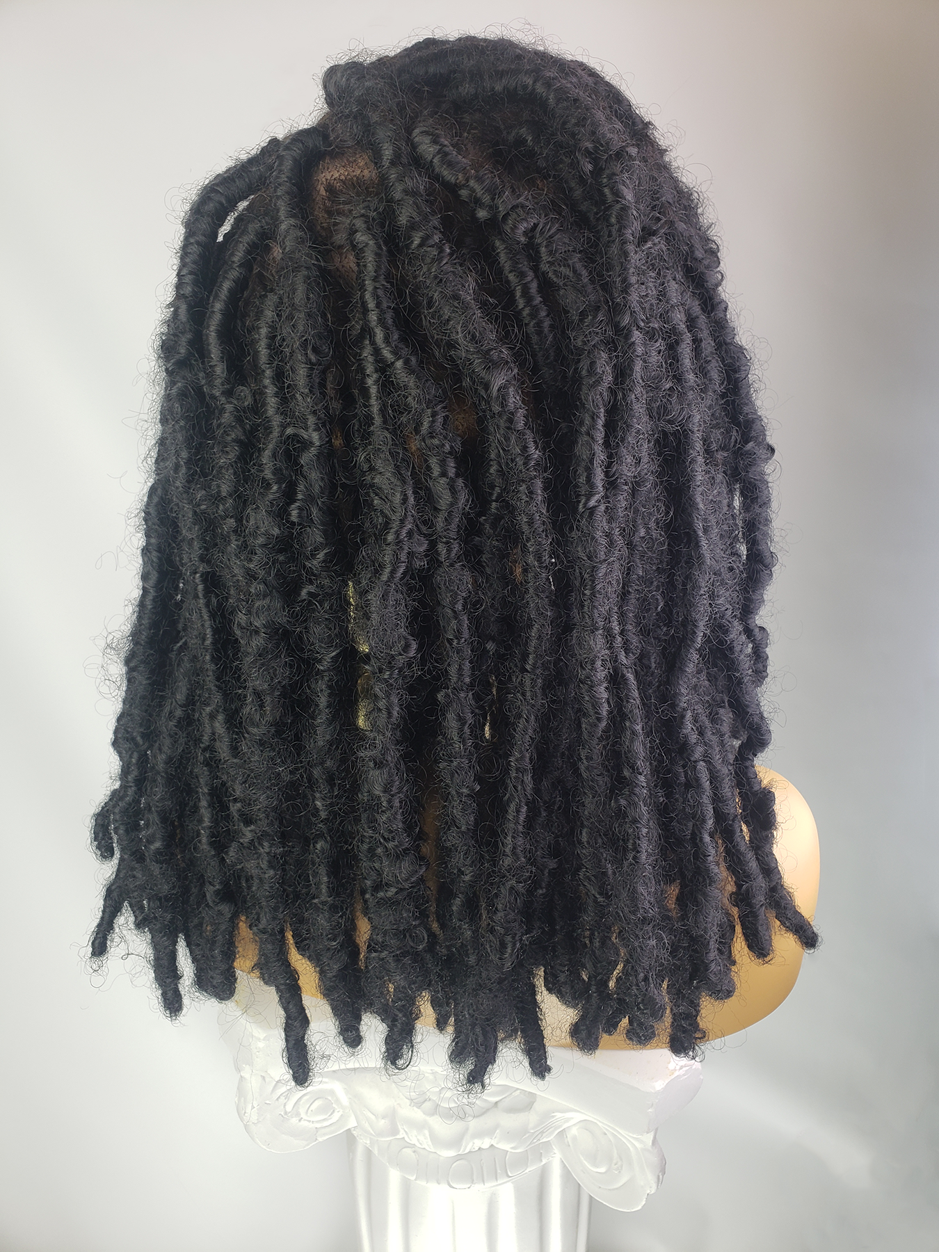 Short Distressed Loc Wig – Celebrity Hair For Less